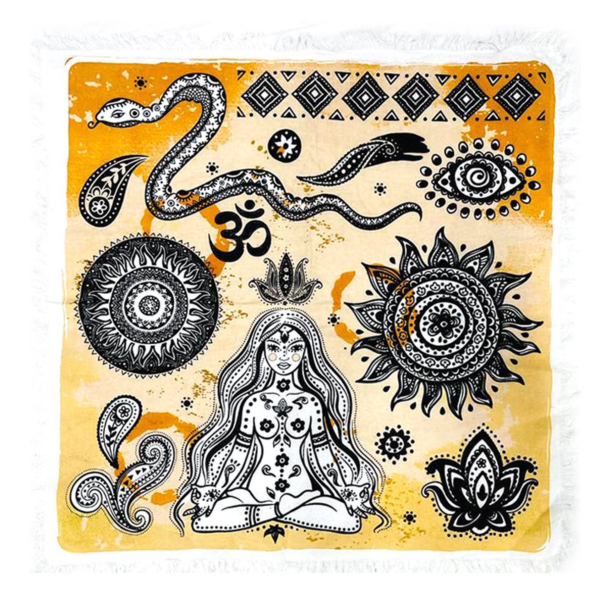 Spiritual Meditation Altar Cloth (24 x 24 in.) – Earth Fairy Holistics