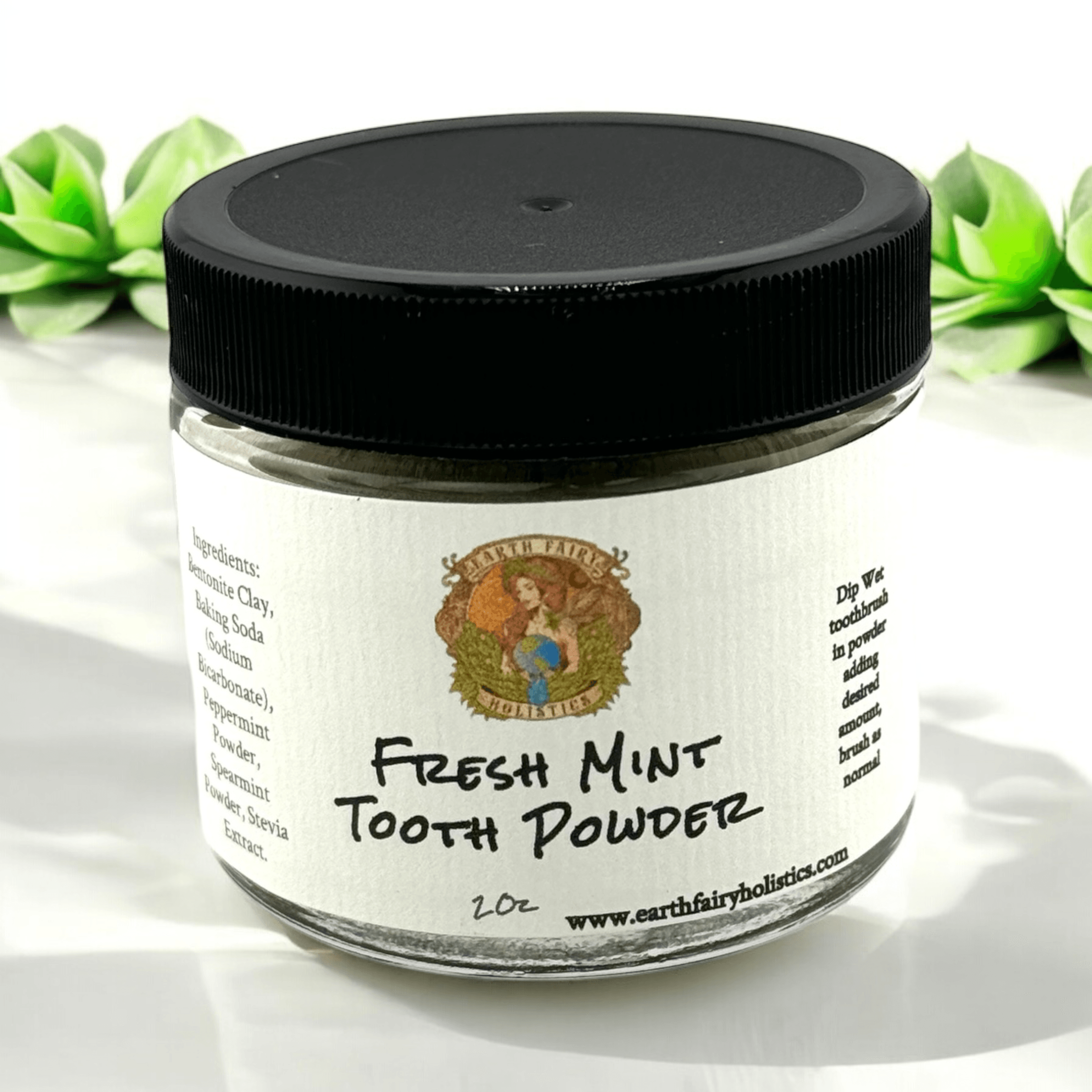 Fresh Mint Tooth Powder – Earth Fairy Holistics